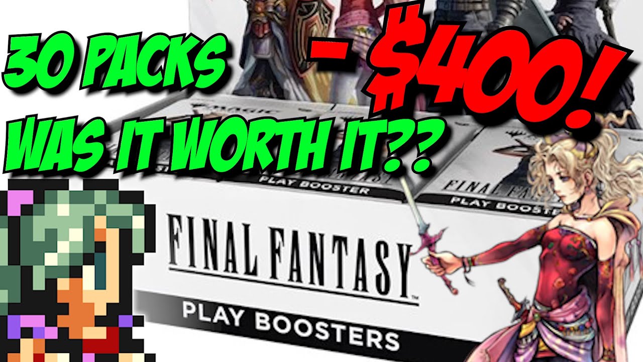 Magic The Gathering x Final Fantasy PACK OPENING with wife! -$400 for ...