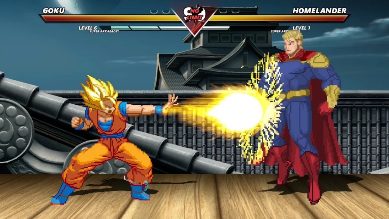 GOKU vs HOMELANDER - Highest Level Incredible Epic Fight! - YouTube