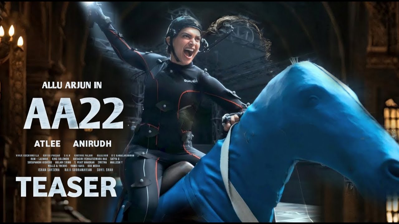 AA 22 Official Teaser| Allu Arjun ,Deepika Padukone ,Atlee | AA 22 ...