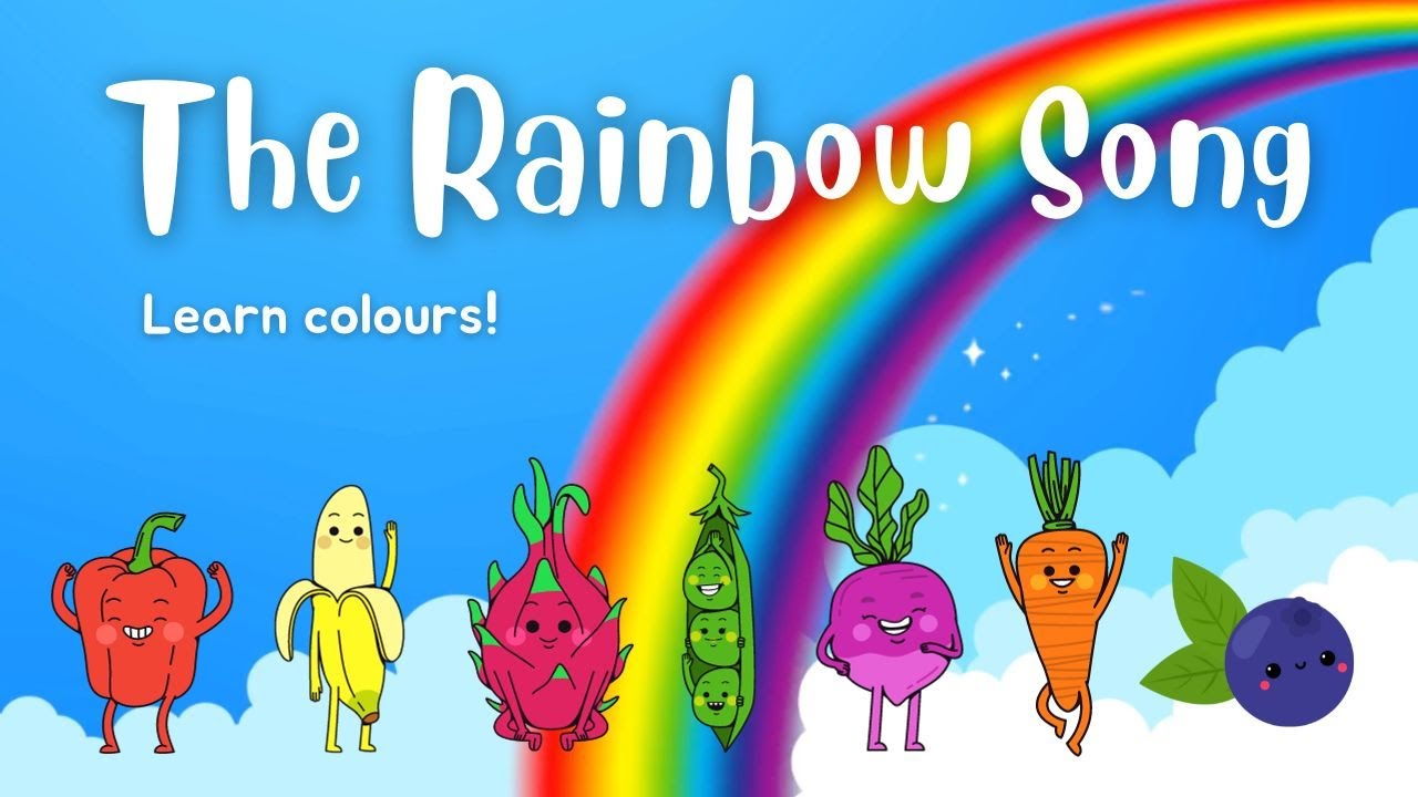 Learn colours with The Rainbow Song - YouTube