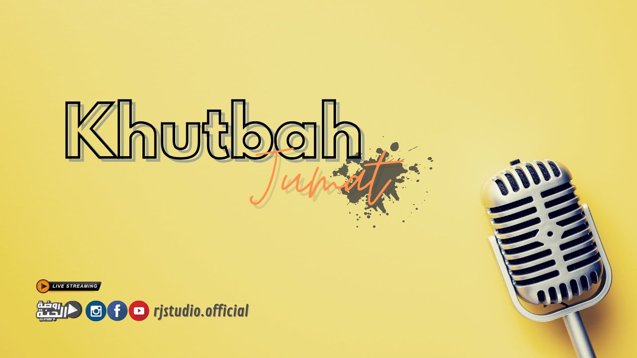 [LIVE] khutbah Jumat Oleh Ustadz Dani Sofyan,Lc - YouTube
