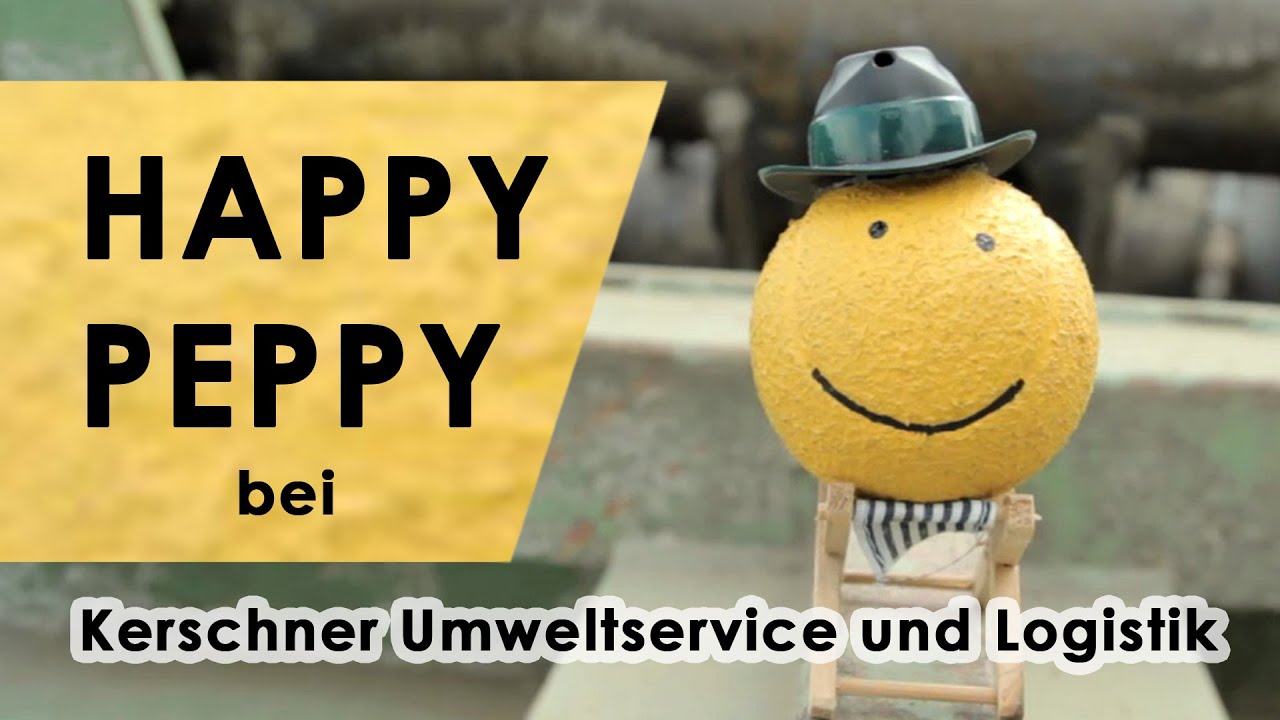 HAPPY PEPPY bei Kerschner Umweltservice und Logistik - YouTube