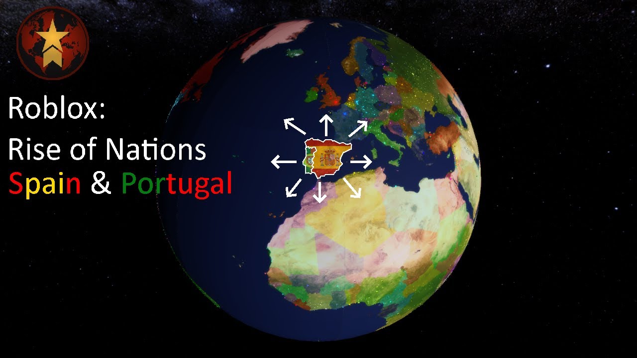 Spain and Portugal Expand | Rise of Nations (RoN Roblox) - YouTube