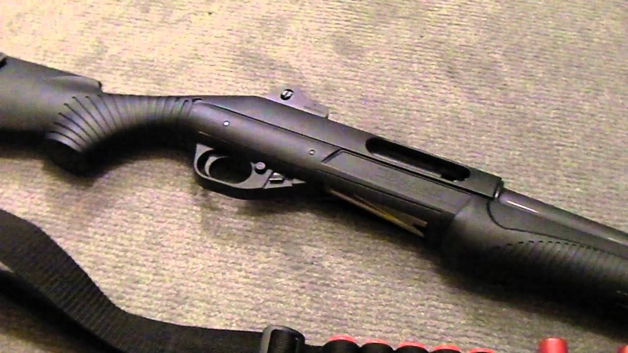 Benelli Nova 12 Gauge = Solid Defensive Shotgun - YouTube
