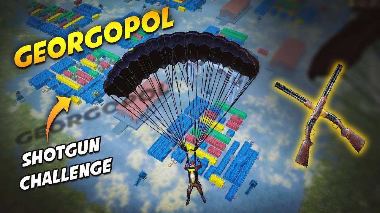 PUBG Mobile Shotgun Challenge in Georgopol | Solo vs squad Clutch with ...