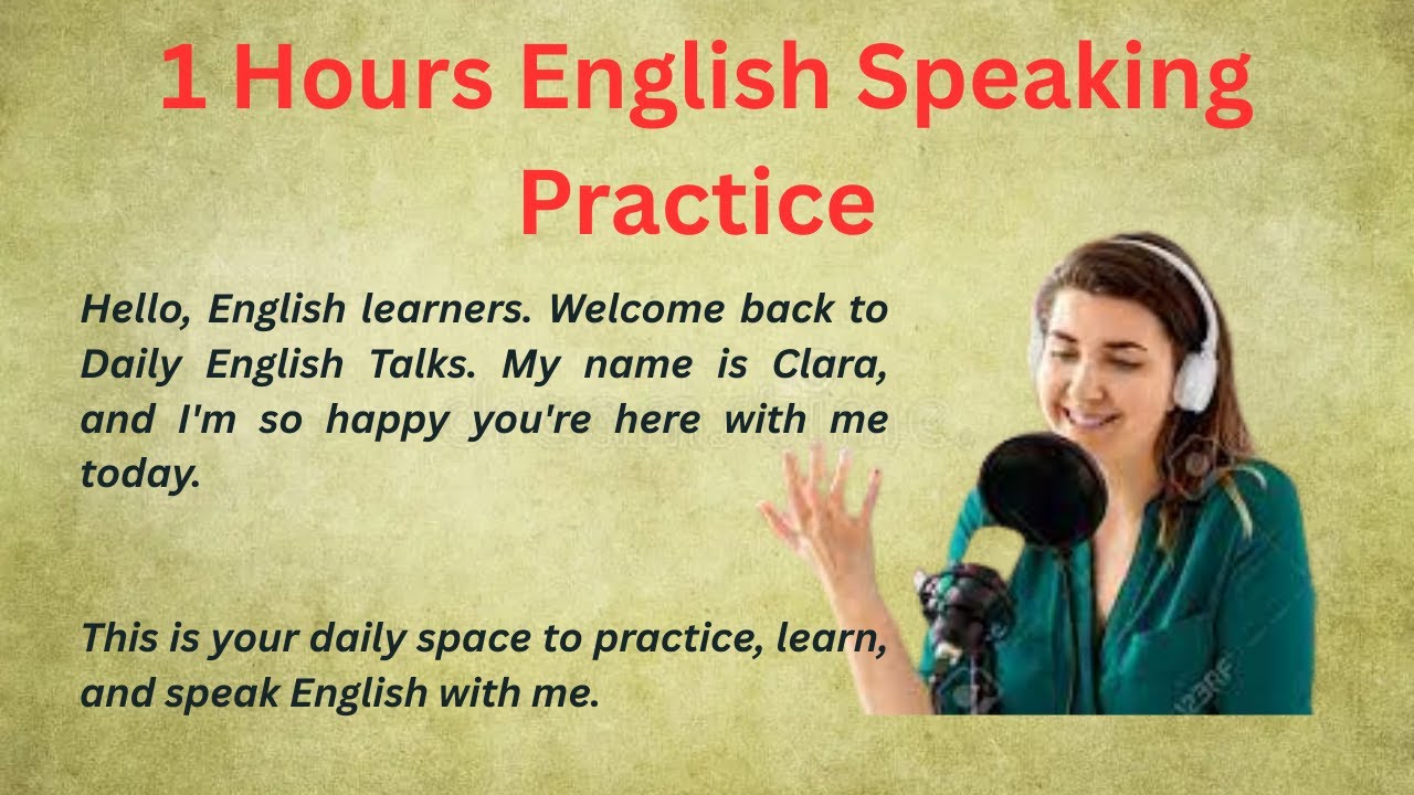 1 Hours English Speaking Practice/Lets Speak English Together/Speak ...