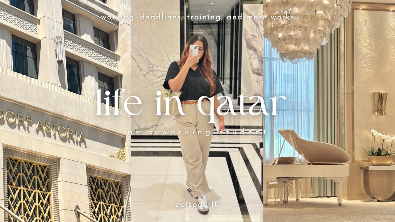 days in my working life 🖇️📄 | life in qatar ep. 10 - YouTube