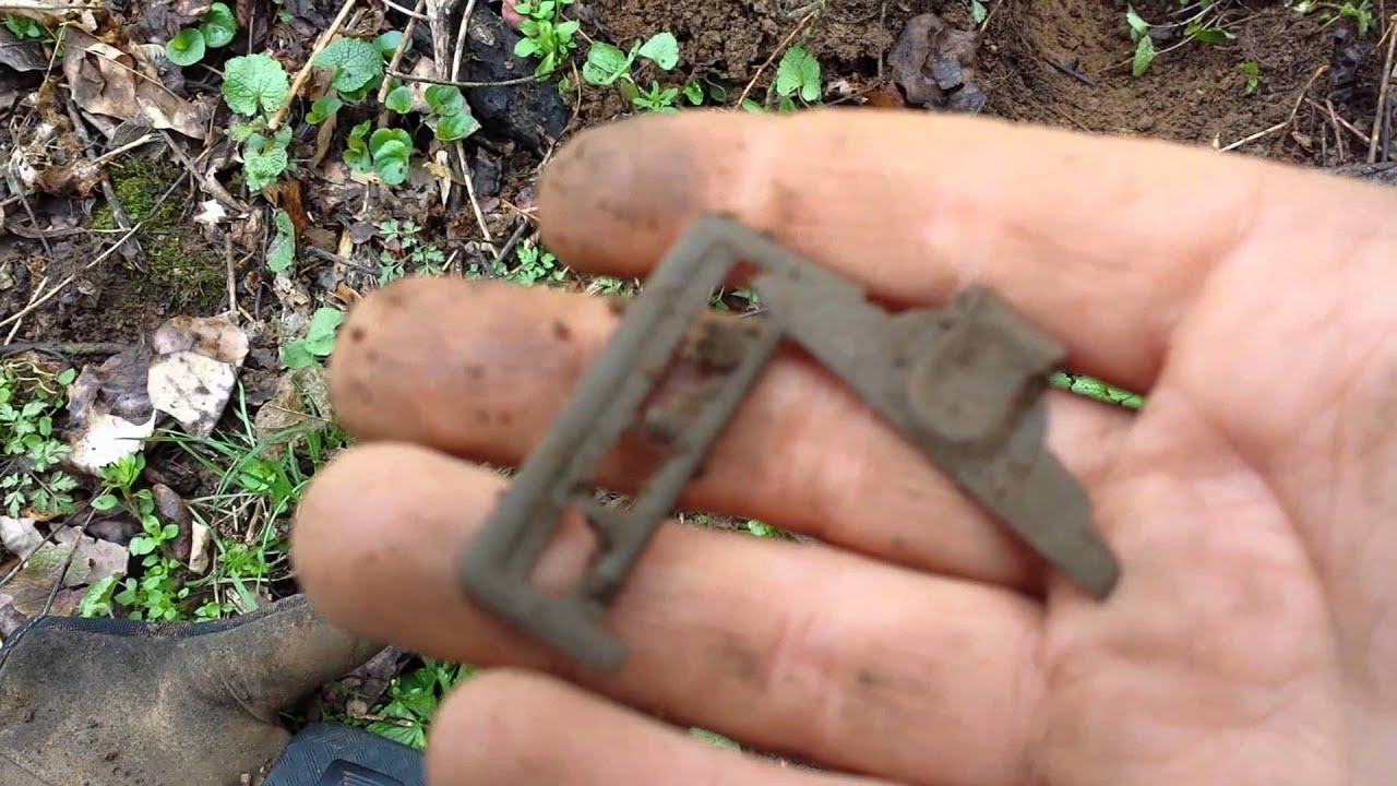 Metal Detecting Cellar Hole Harmonica Reeds Suspender Clips and More ...