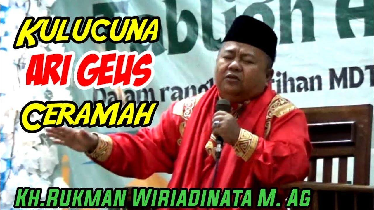 Ceramah Lucu KH.Rukman Wiriadinata M.Ag Terbaru || Glowing tapi di Udag ...