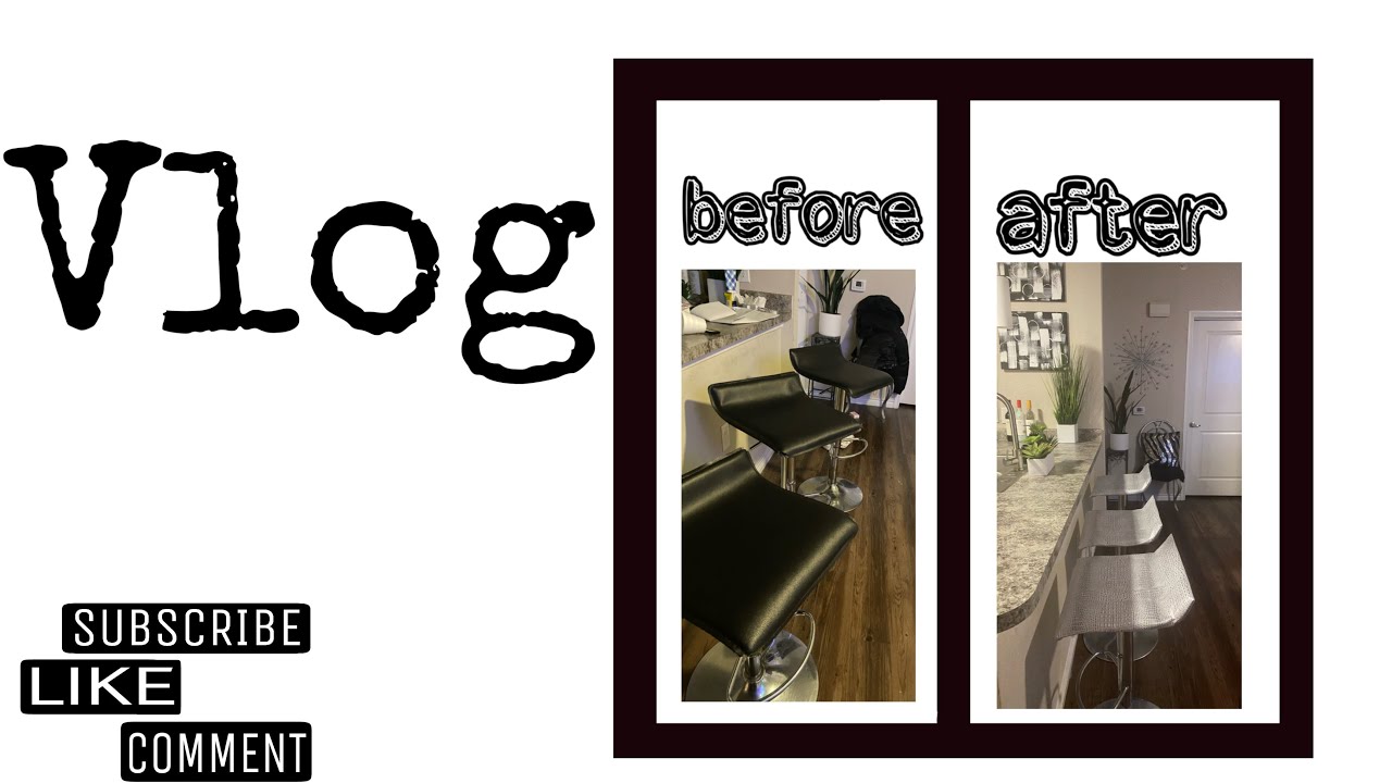 Weekly Vlog | bar stools reupholstery | Unicorn cakes - YouTube