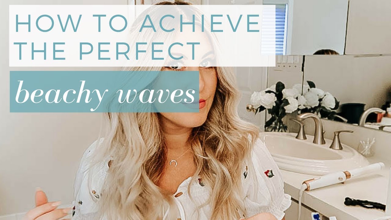 Tutorial How To Achieve The Perfect Beachy Waves Youtube