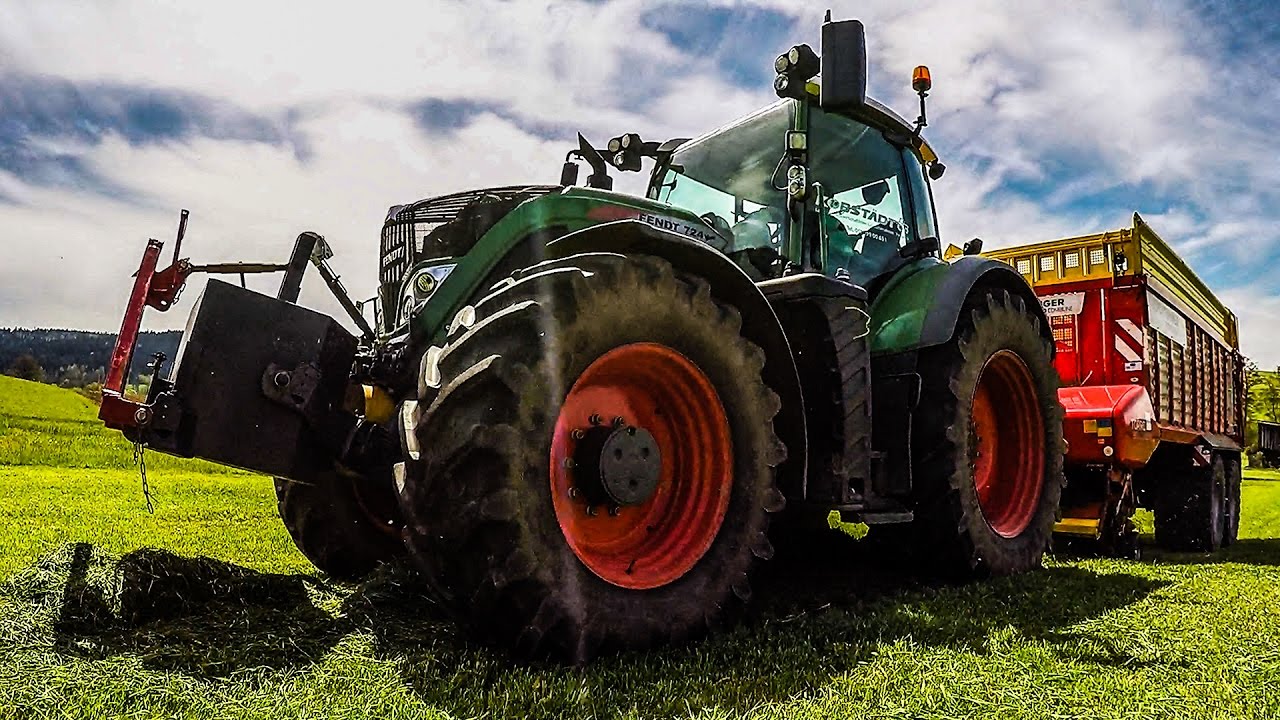 1. Schnitt 2017 / Fendt 826 Vario, Fendt 724 Vario, Fendt 817 Vario ...