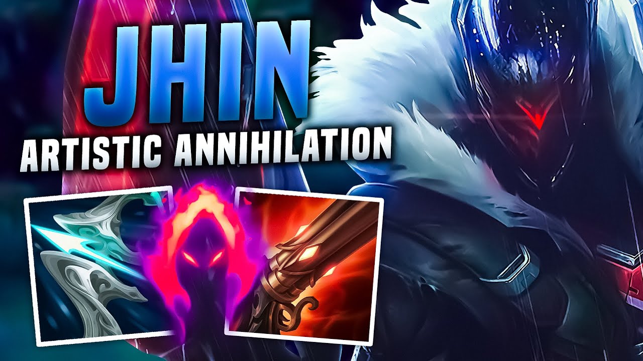 *NEW PATCH* S TIER JHIN ANNHILATES THE ENEMY TEAM! LEAGUE OF LEGENDS 12 ...