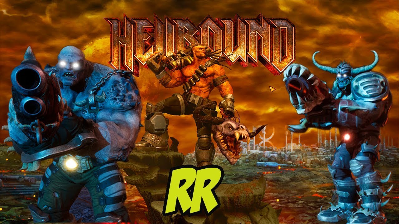 HELLBOUND survival mode! highest wave? free steam game. like doom ...