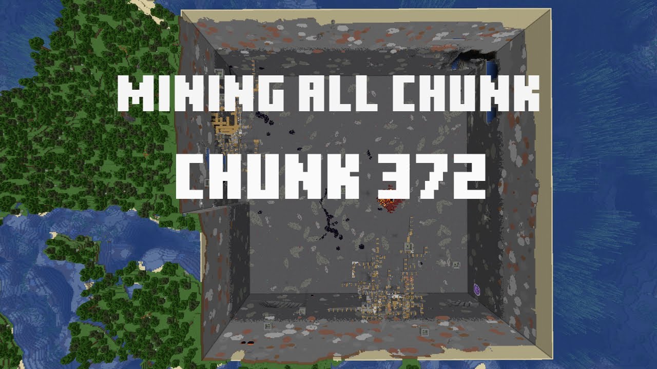 Mining all the chunks in Minecraft (Chunk 372) - YouTube