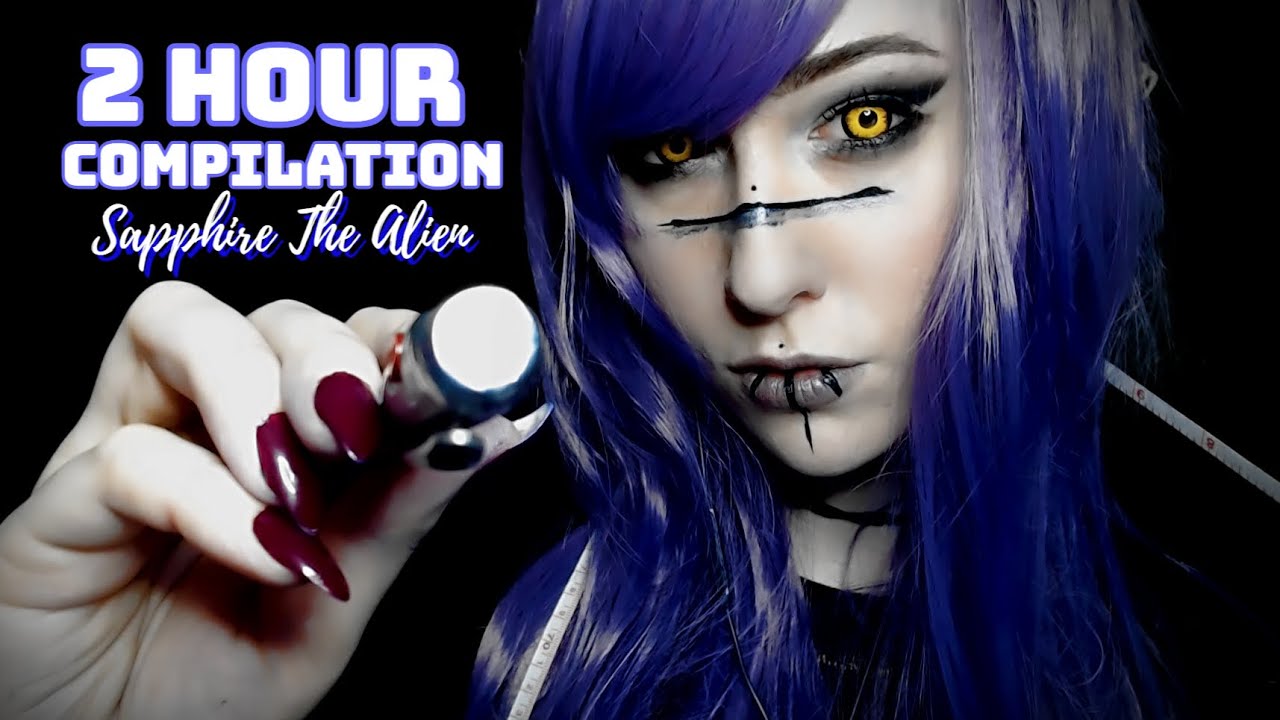 2 Hour Compilation Of Sapphire The Alien Inspections | ASMR - YouTube