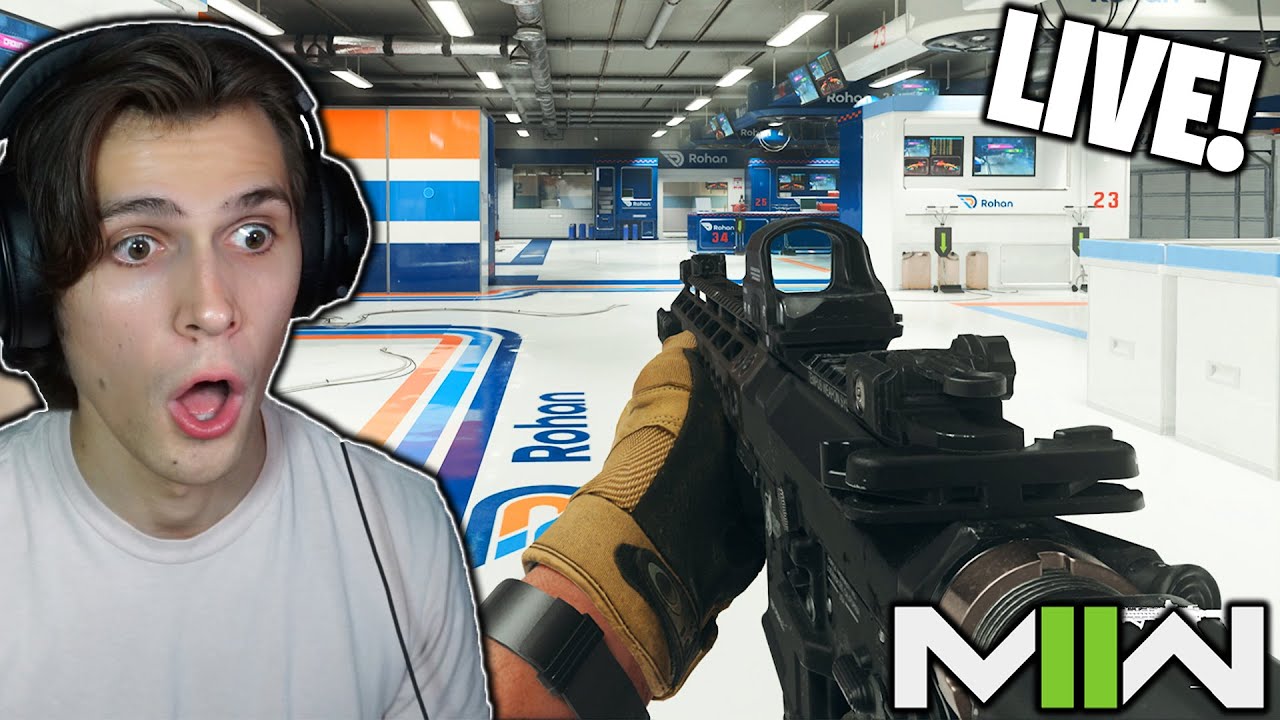 PLAYING MWII MULTIPLAYER!!! Modern Warfare 2 Early Gameplay Live!! (New ...