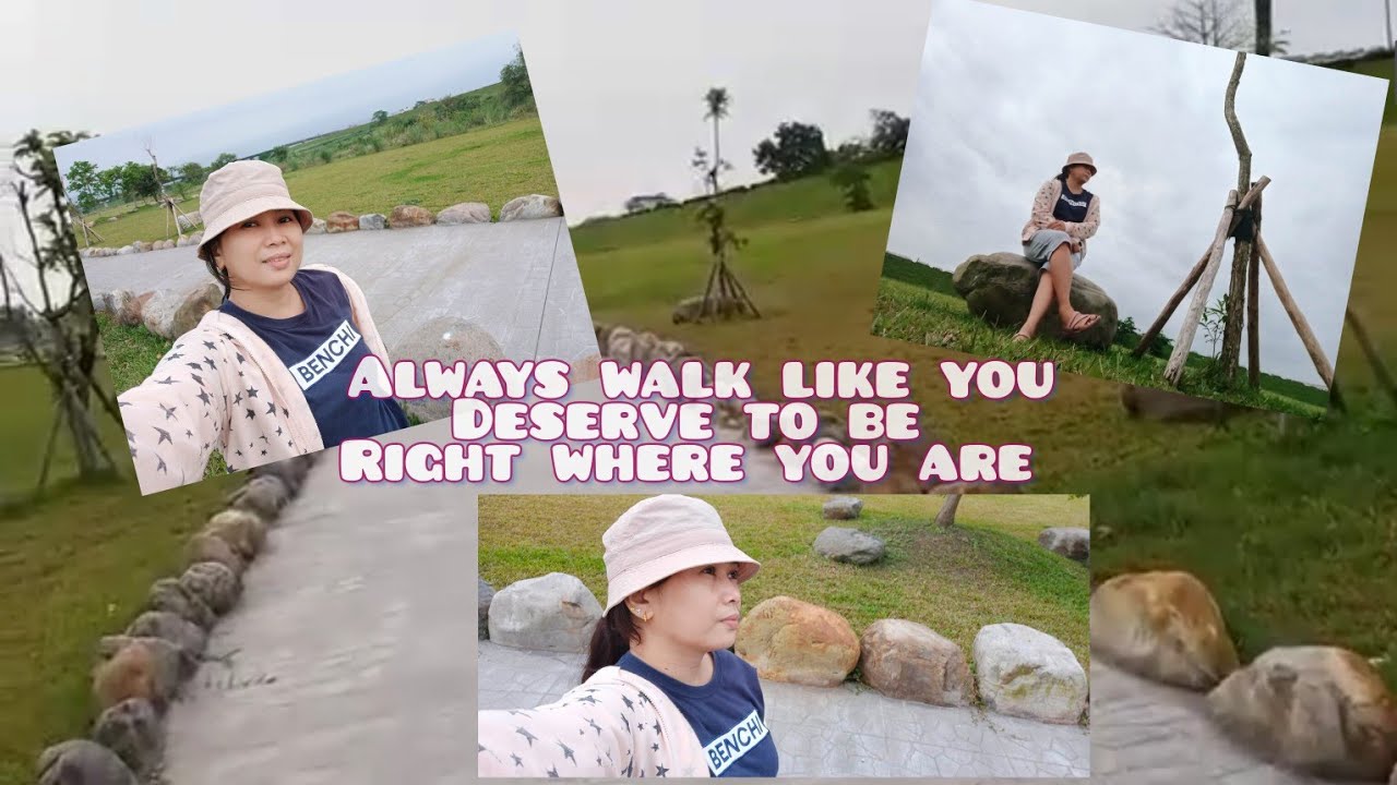 Always walk like you deserve to be right where you are #walk #view # ...