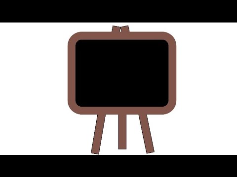 How To Draw A Blackboard Step By Step 👨‍🏫 Blackboard Drawing Easy - YouTube
