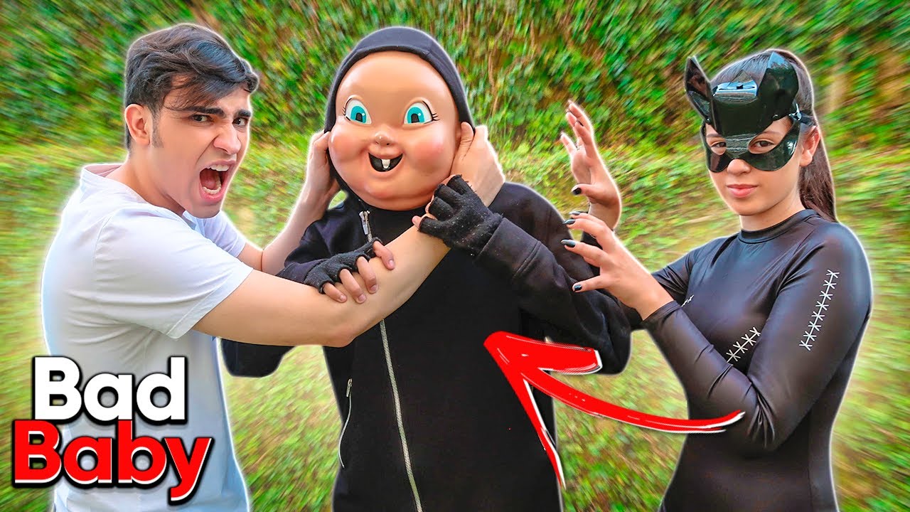 TIRAMOS A MÁSCARA DO BAD BABY DEU RUIM - YouTube