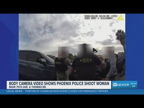 Body camera video shows Phoenix police shoot woman