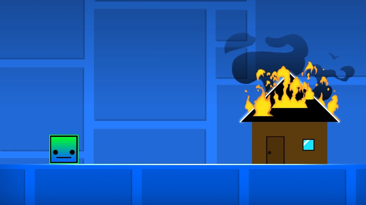 FIRE (Geometry Dash) - YouTube