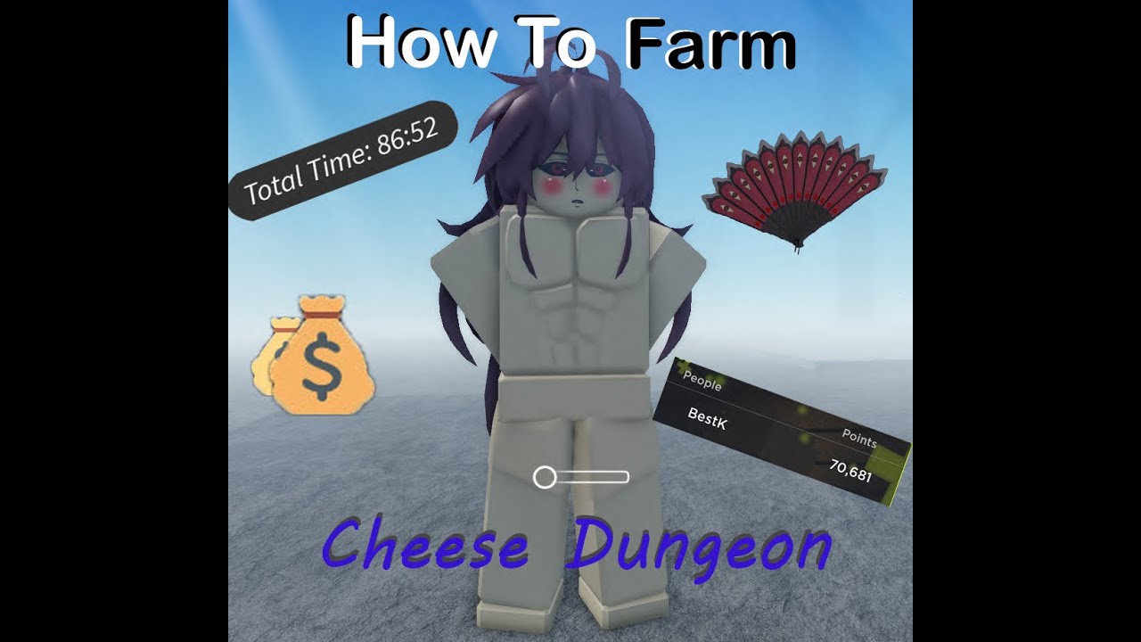 Project Slayers Cheese Dungeon I How to Farm Dev Fan and Points (Wen ...