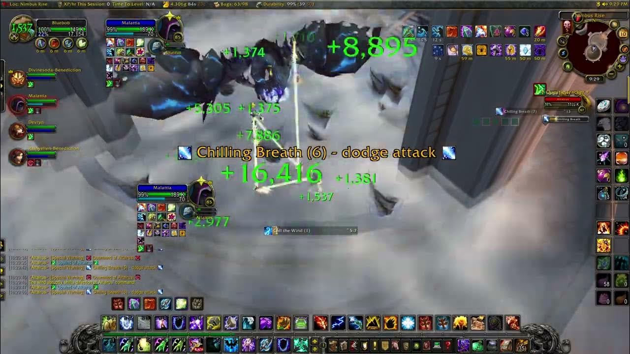 Cataclysm Resto Shaman Healer Heroic Vortex Pinnacle - YouTube
