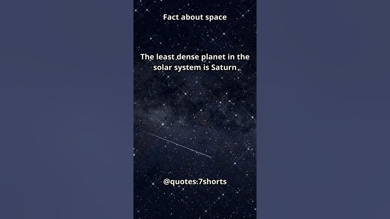 The Least Dense Planet In The Solar System shorts space the-least-dense-planet-in-the-solar-system-shorts-space