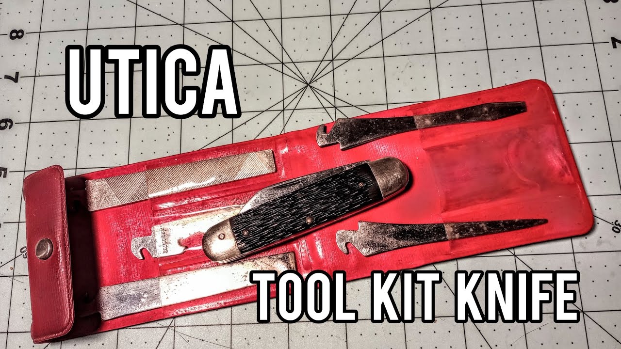 Utica Tool Kit Knife - YouTube
