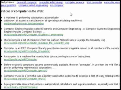 Guide to Google: Search Tips - YouTube