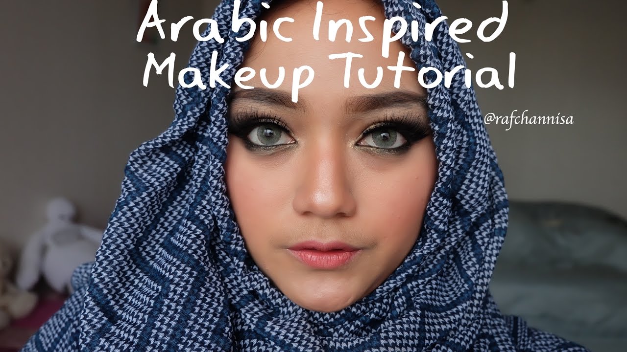 Arabic Inspired Makeup Tutorial | Rafchannisa - YouTube