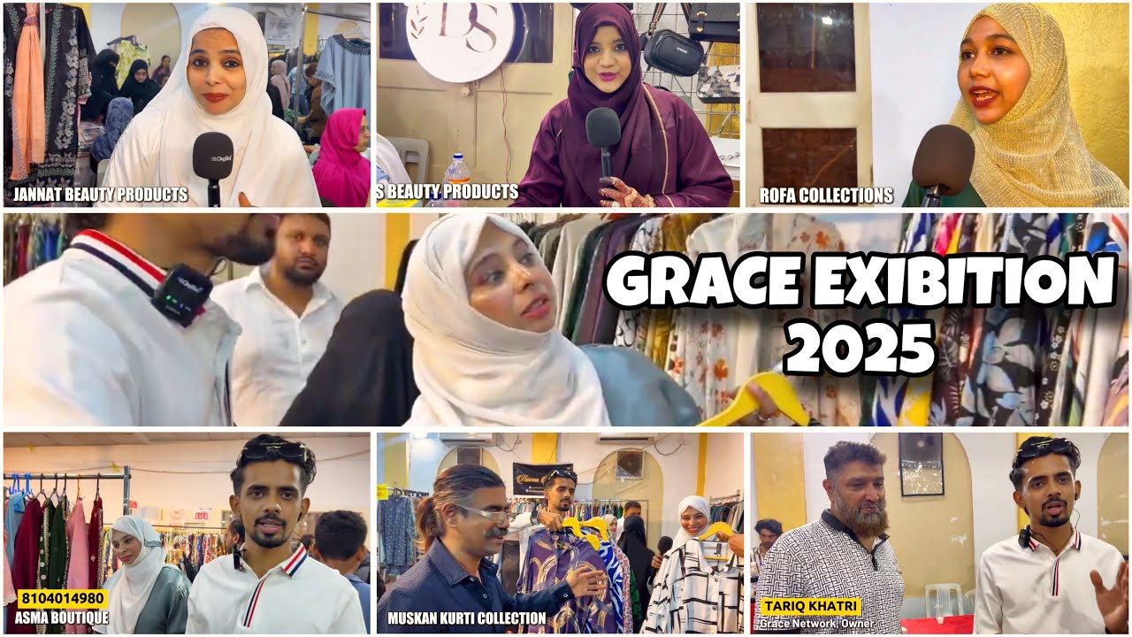 GRACE NETWORK SUCCESSFUL EXHIBITION AT MEHFILL HALL 2025 || MUMBAI ...