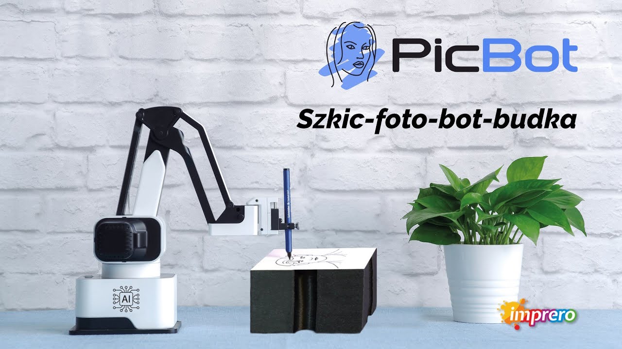 PIcBot - szkicujący portrety robot artysta zasilany sztuczną ...