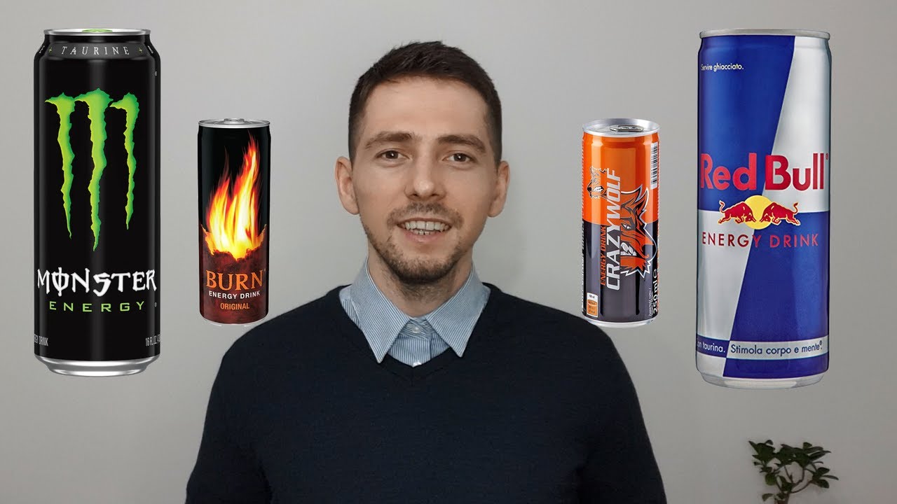 Energy Drinks. Red Bull VS Monster. Energizante. Hell VS Burn VS Tiger ...