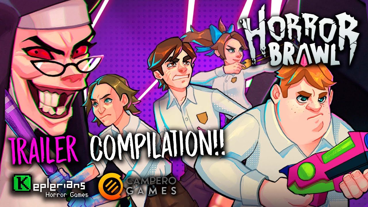 HORROR BRAWL CHARACTER REVEAL COMPILATION - YouTube