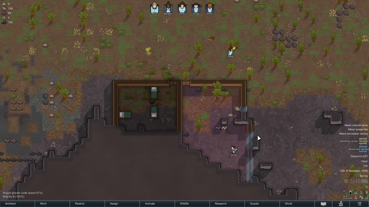 Rimworld - Death by muffalos - YouTube