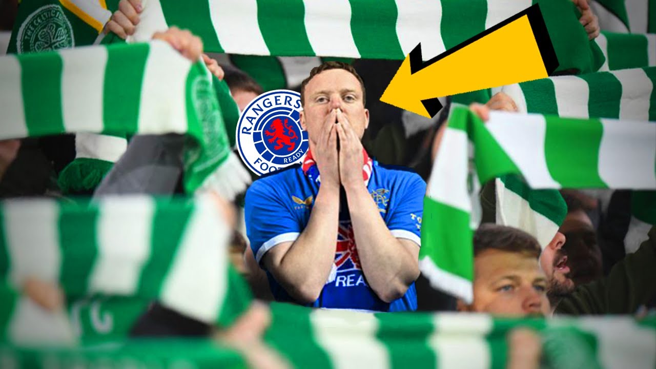 I found a RANGERS FAN in the CELTIC END - YouTube