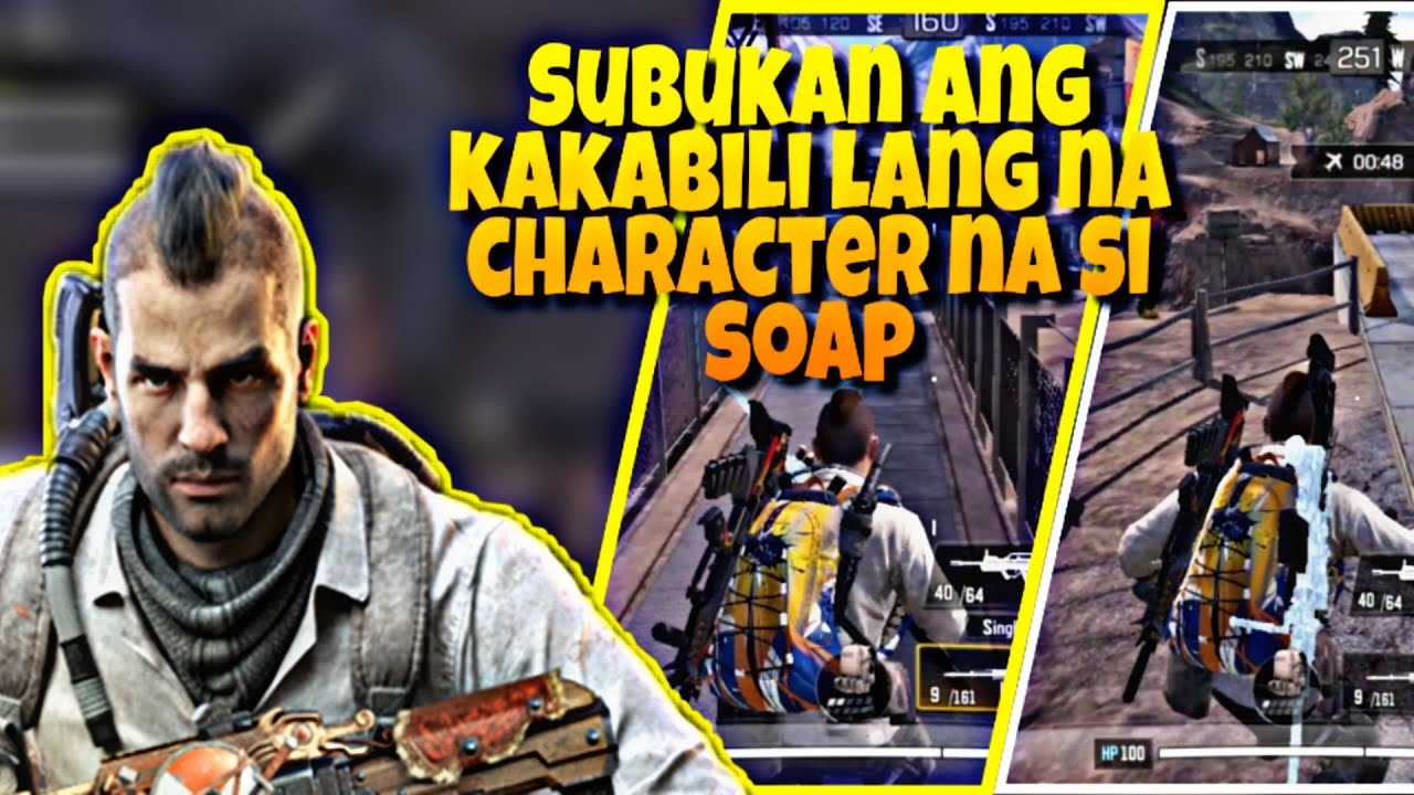 SOAP CHARACTER COD MOBILE SKIN | GAMEPLAY DOU BATTLE ROYAL - YouTube