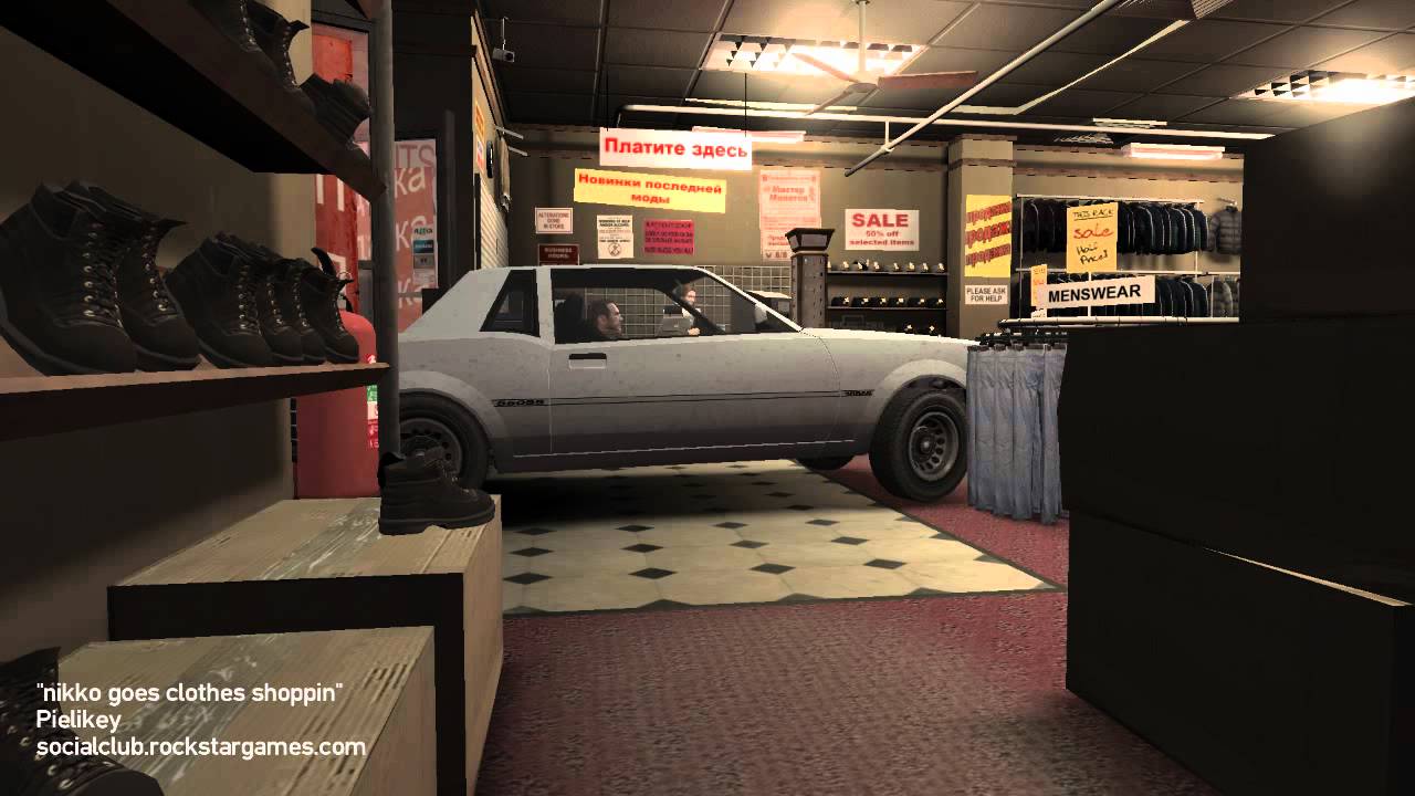 nikko goes clothes shoppin - YouTube