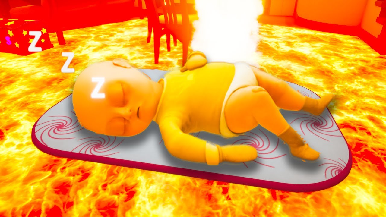 NEW FLOOR IS LAVA UPDATE! The Baby In Yellow - YouTube
