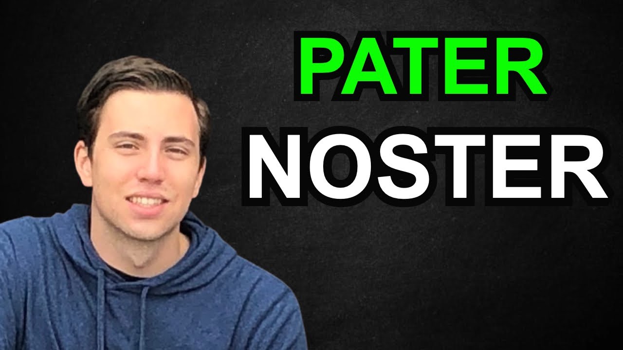 Pater Noster - Our Father Prayer - Gregorian Chant - YouTube