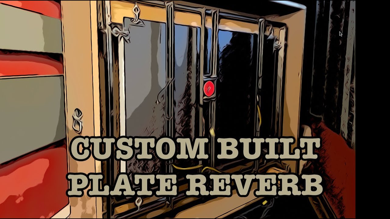 DIY PLATE REVERB (WITH SOUND EXAMPLES) - YouTube