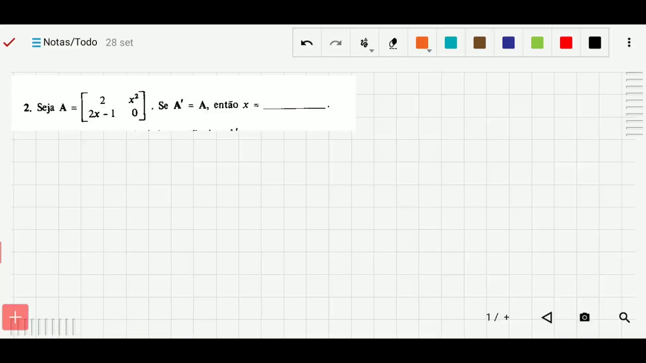 Álgebra Linear Cap.. 1 - Ex. 2 Boldrini 3ª Ed. - YouTube