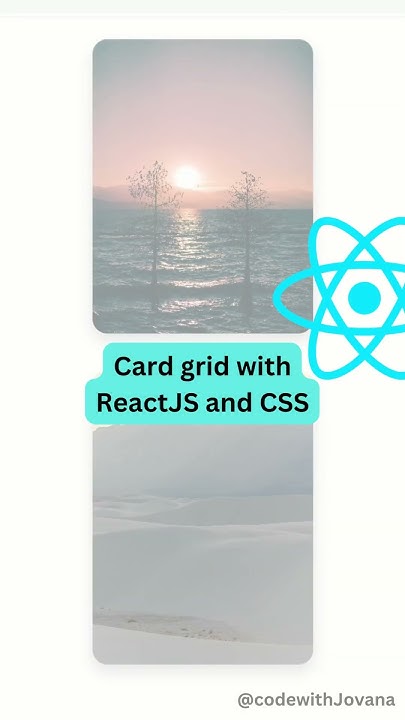 How To Create Grid Of Cards Using Reactjs And Css Shorts Reactjs Css Html Youtube
