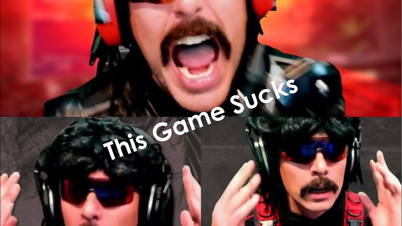 DrDisrespect Rage and Funny Moments WarZone - YouTube