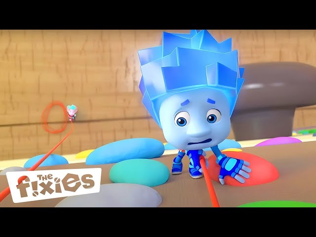The Safety Harness | The Fixies | Cartoons for kids | Learning videos ...