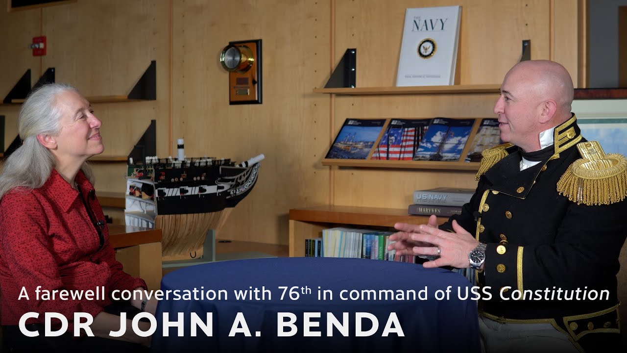A Farewell Conversation with 76th in Command of USS Constitution: CDR ...