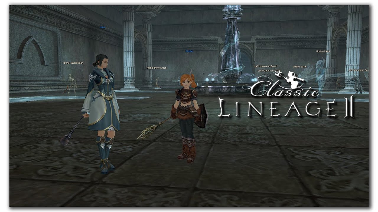 Forgotten Temple Water Side - Lineage 2 NA Classic - Episode 55 - YouTube