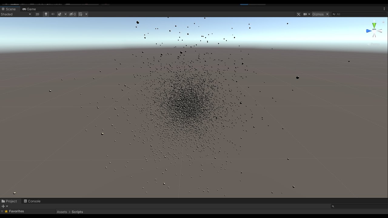 [3] Dot Density Graph of 1s Orbital in Unity - YouTube